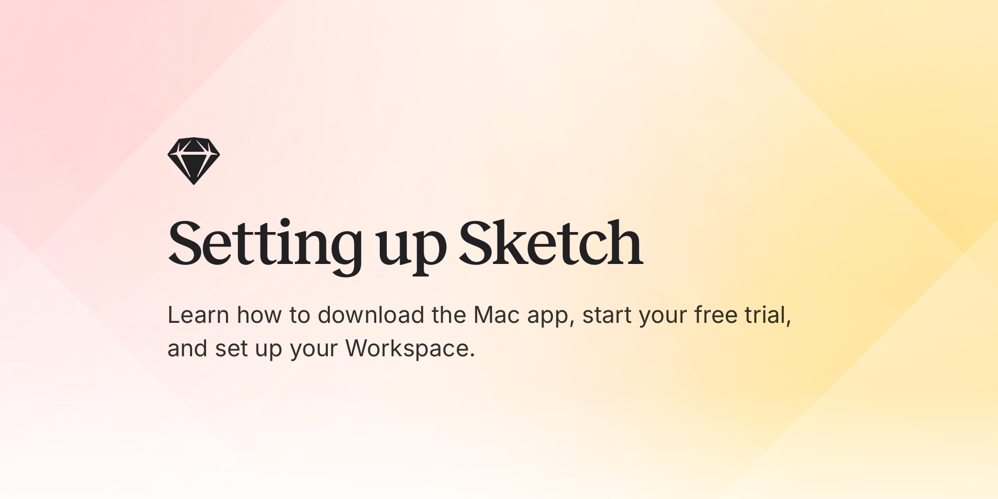 Setting Up Sketch Sketch