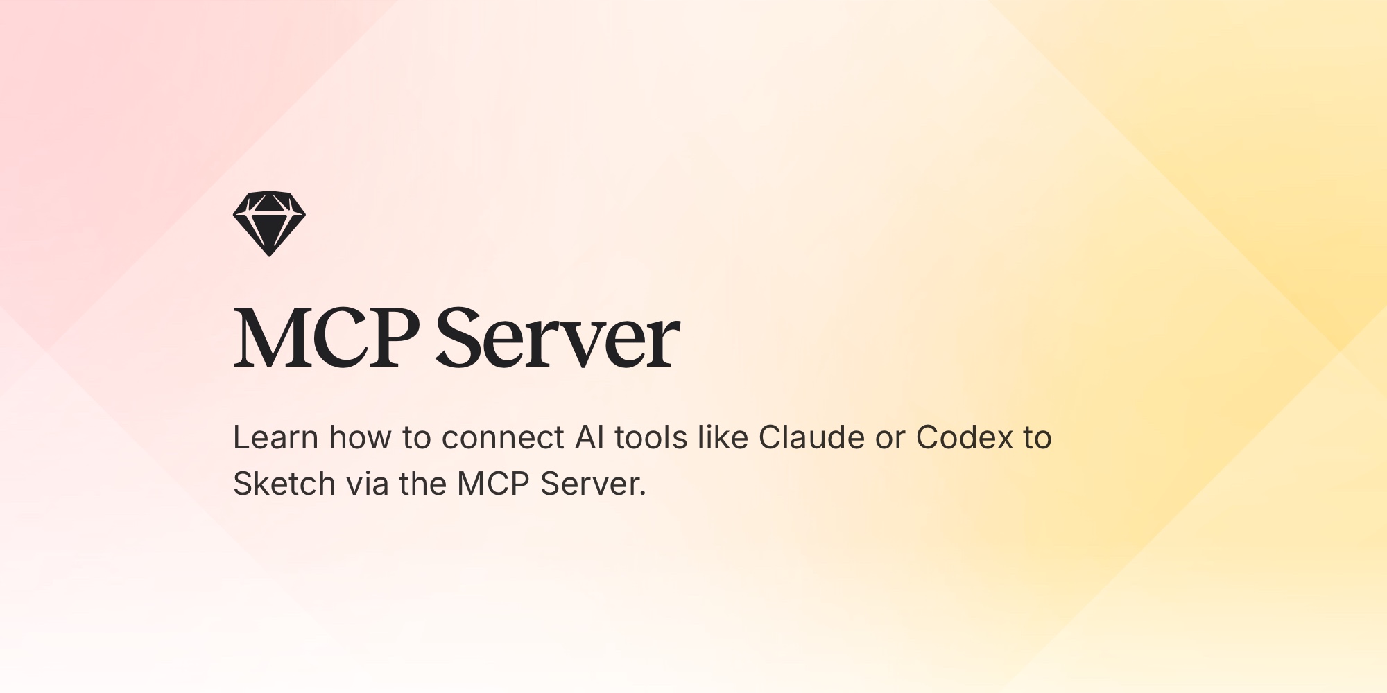 MCP Server · Sketch